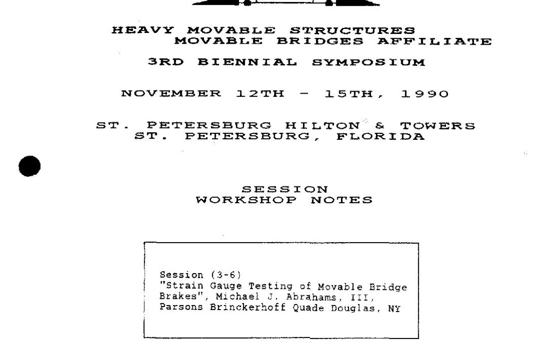 00324 - Heavy Movable Structures