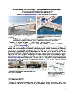 More Existing Movable Bridges Utilizing Orthotropic Bridge Decks ...