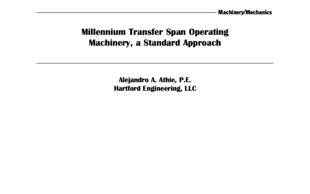 Ten38 Heavy Movable Structures